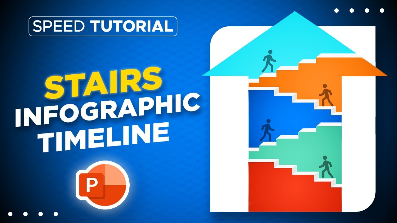 How to Make a Stairs Infographic PowerPoint Template