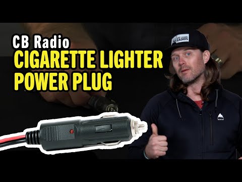 CB Radio Cigarette Lighter Power Plug