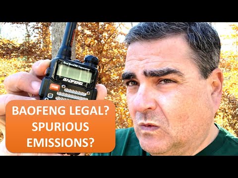 Is my Baofeng UV-5R legal? Testing spurious emissions