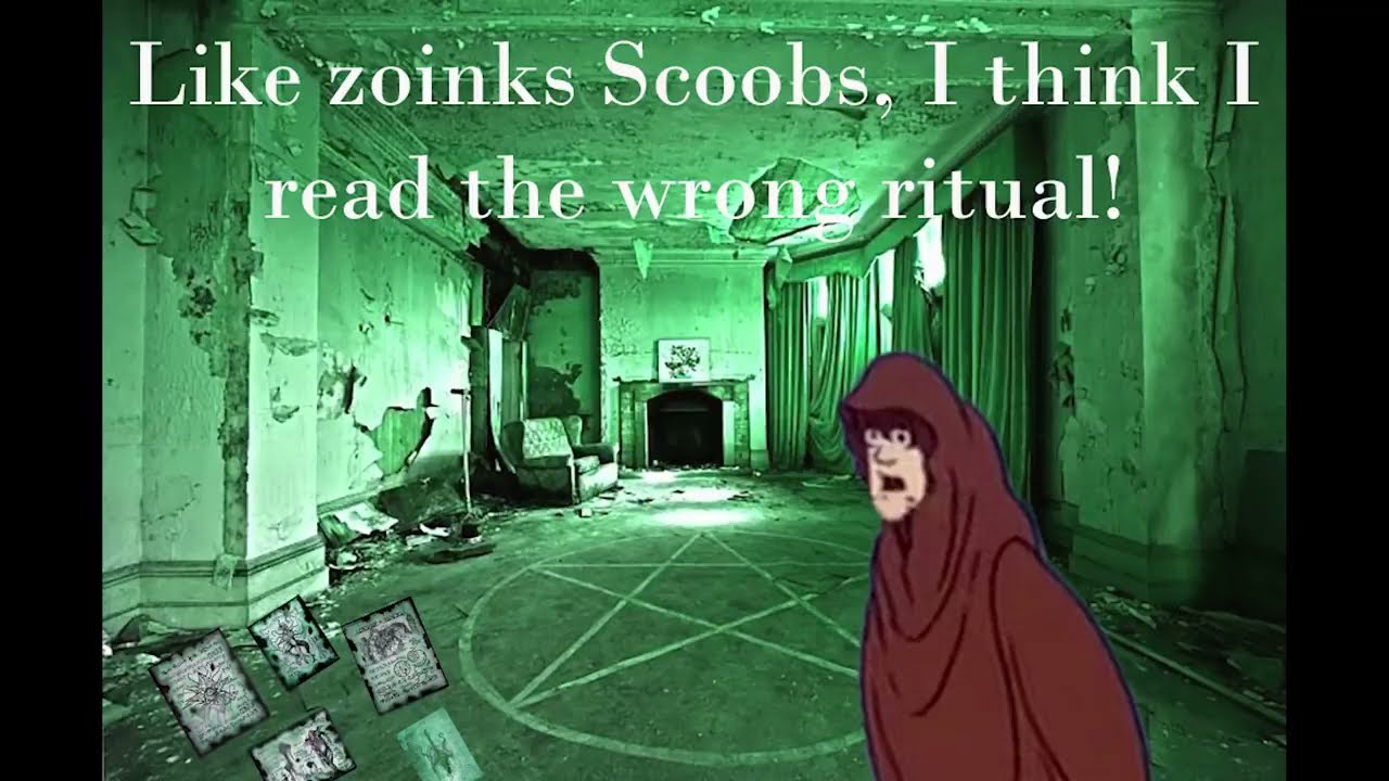 Scooby Doo wrong ritual