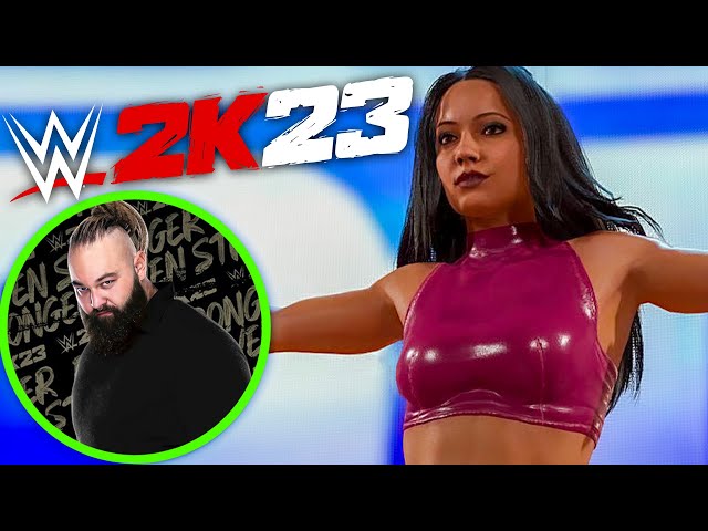 All wrestlers making their debuts in WWE 2K23