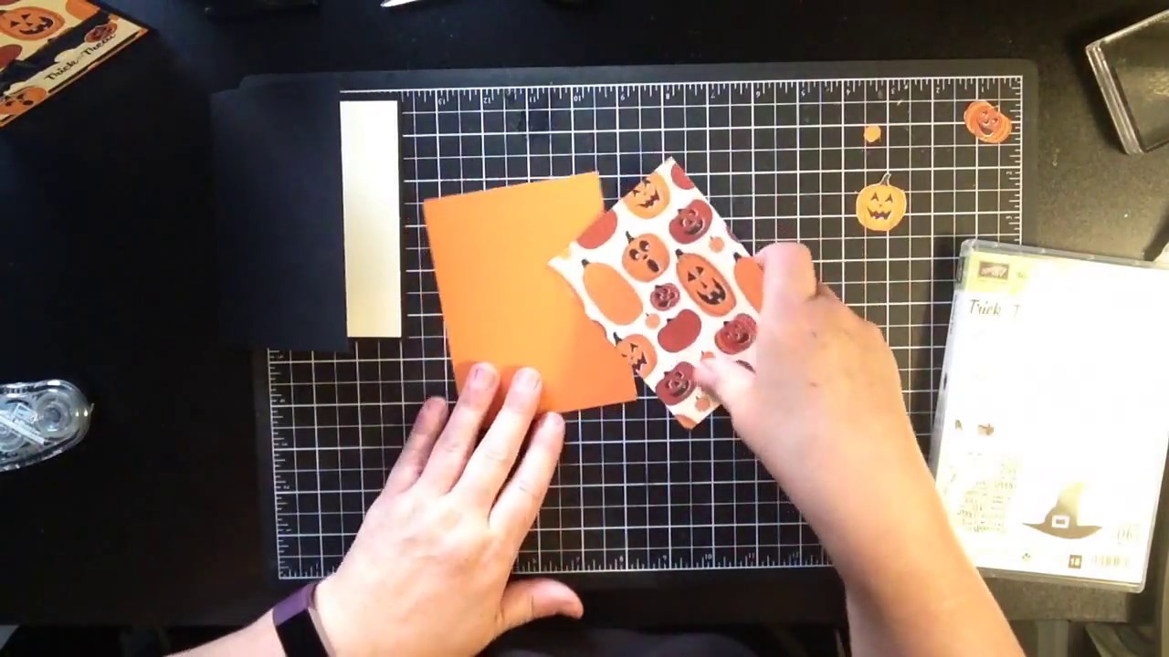 Stampin' Up! Spooky Cat.  Boo!