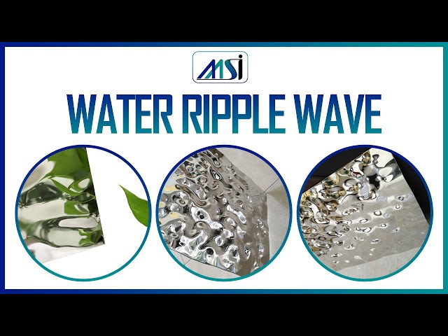Water Ripple Sheet - Stainless Steel Water Effect Sheet Manufacturer ...