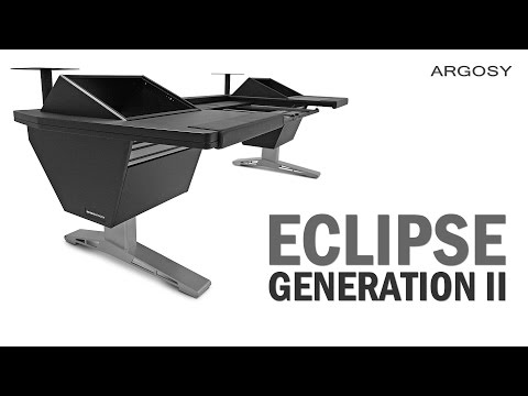 Argosy Eclipse Universal | 42" Desk, 2 (8U) Racks, and 3 | Reverb