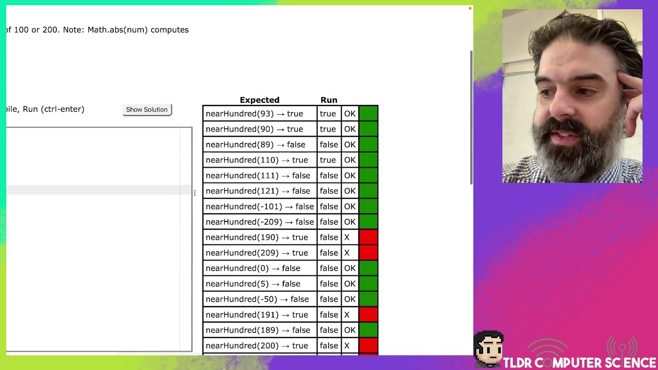 Java Programming CodingBat - Warmup-1 - nearHundred