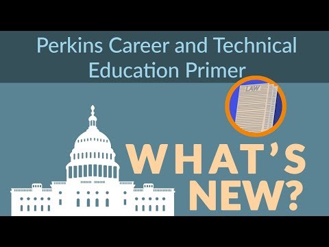 Perkins Career and Technical Education Primer: What’s New?