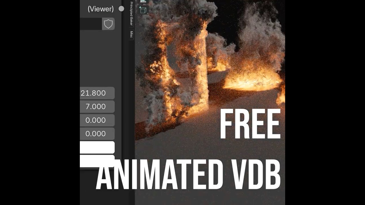 FX Backpack - FREE animated VDB