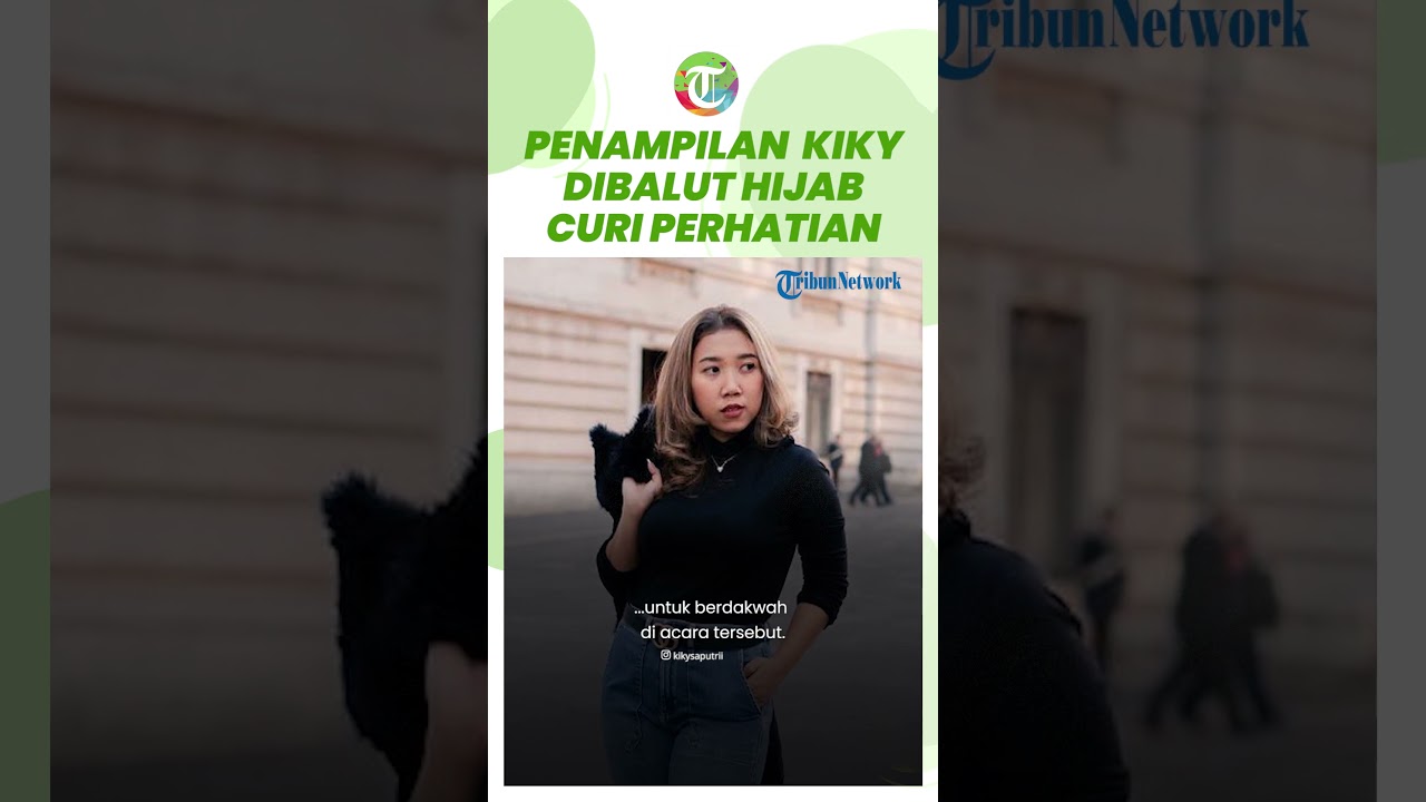 Komika Kiky Saputri Tampil Anggun Kenakan Hijab, Banjir Pujian dan Doa dari Netizen - Tribun Video
