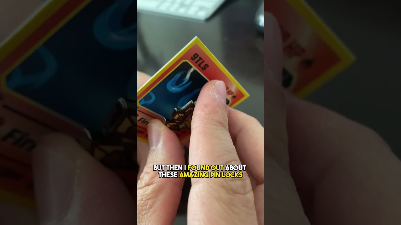 Don't LOSE IT! Locking your Enamel Pins