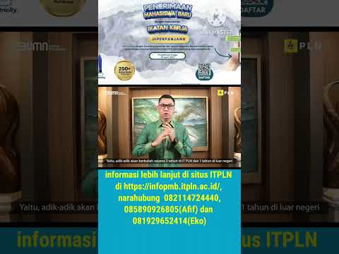 Pendaftaran diperpanjang di Institut Teknologi PLN, lulus kuliah direkrut PLN