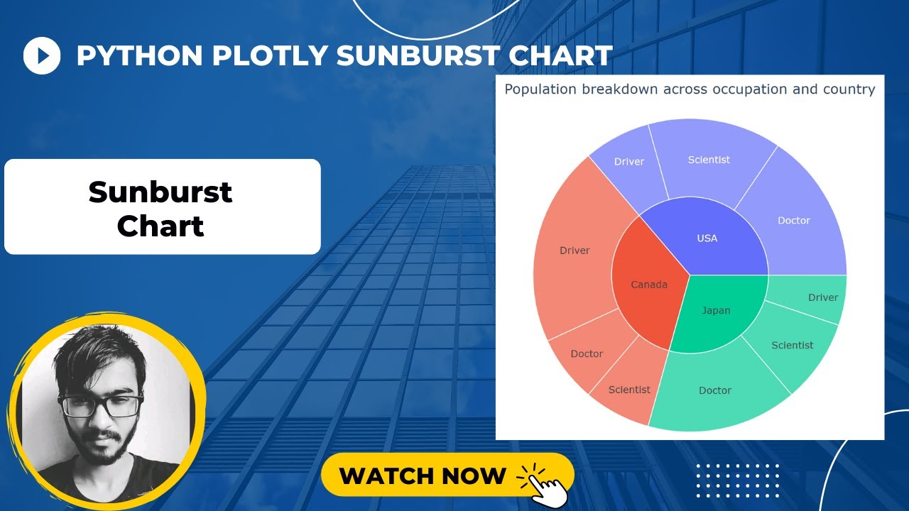 Sunburst Chart | Python Plotly Tutorial #12
