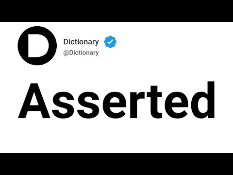 Asserted Meaning In English