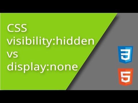 Learn CSS display none vs visibility hidden - Mind Luster