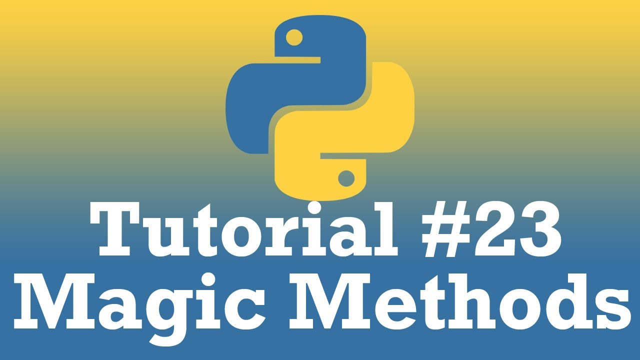 Python Tutorial #23 Magic Methods in Python [GERMAN/DEUTSCH]