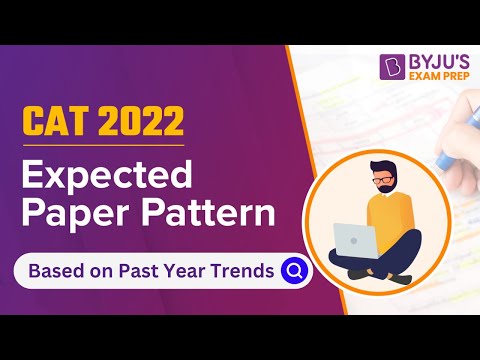 CAT 2022 Expected Paper Pattern | Based on CAT Past Year Trends #catexam #cat2022preparation #byjus