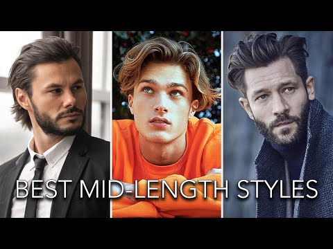 The Top 5 Medium Length Hairstyles For Men | Flowing, Wavy Styles That Look Amazing! #menshair