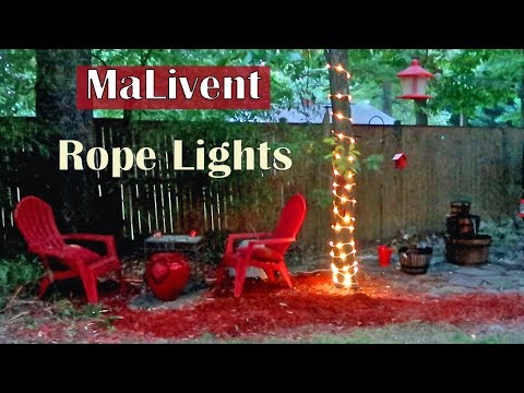 ⭐LED OUTDOOR/INDOOR ROPE LIGHTS - MaLivent REVIEW 👈