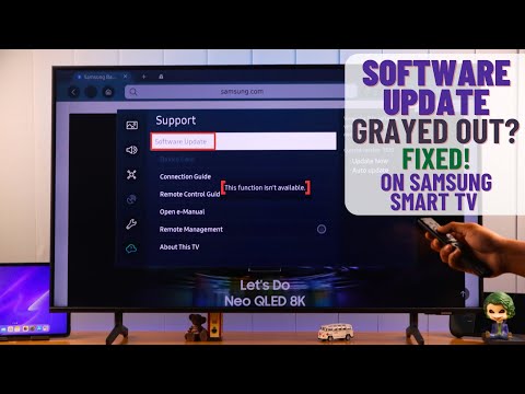 Samsung Smart TV: How to Update Software! [Fix Update is Greyed Out]