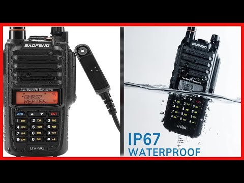 Great product - BAOFENG UV-9G GMRS Radio Waterproof IP67, Outdoors Two Way Radios Long Range Rechar