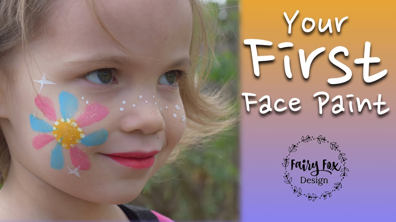 Your First Face Paint - Tutorial for Beginners