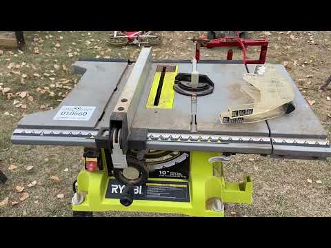 Ryobi 10" RTS21G Table Saw - Gavel Roads Online Auctions