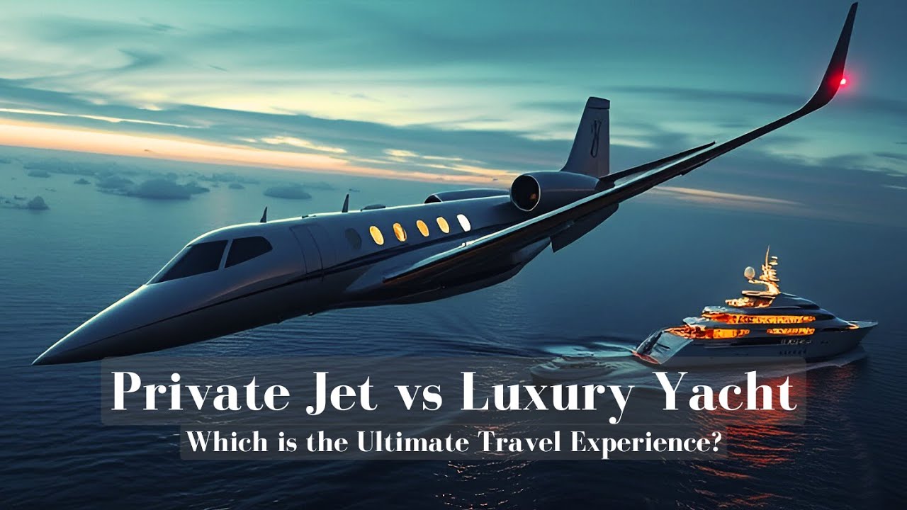 Private Jet vs Luxury Yacht: Which is the Ultimate Travel Experience? | Elysium Travel