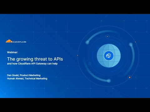 The growing threat to APIs -and how Cloudflare API Gateway can help (with Demo)