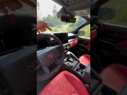 All-new 2024 Tacoma TRD Pro interior