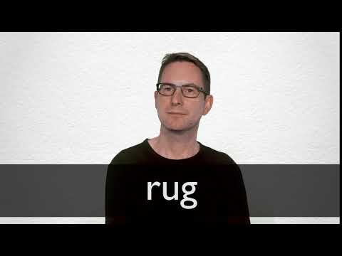 How to pronounce RUG in British English