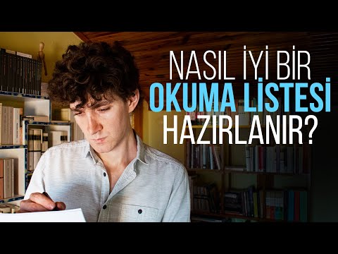 Nasıl İyi Bir Okuma Listesi Hazırlanır?
