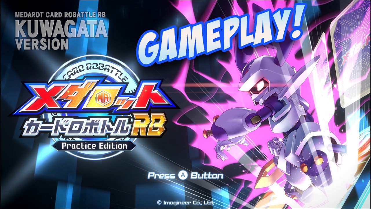 Medabots Card Robattle RB - Twitch VOD Gameplay!