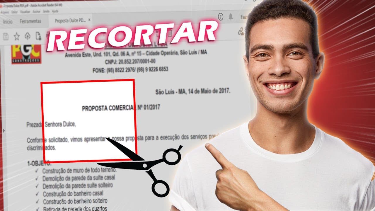 Recortar uma Área especifica do PDF