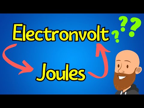 Comment convertir des électronvolt en joules (eV en joule)