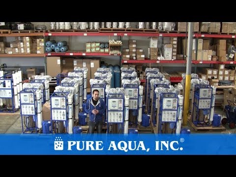 Sistemas Comerciales Ósmosis Inversa 100 x 3,000 GPD - Sri Lanka | www.PureAqua.com