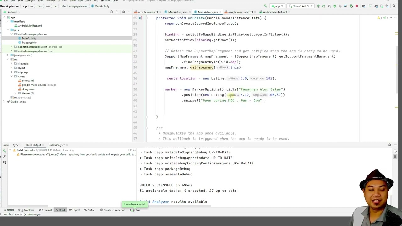 How to Add Google Map to Android Application Java