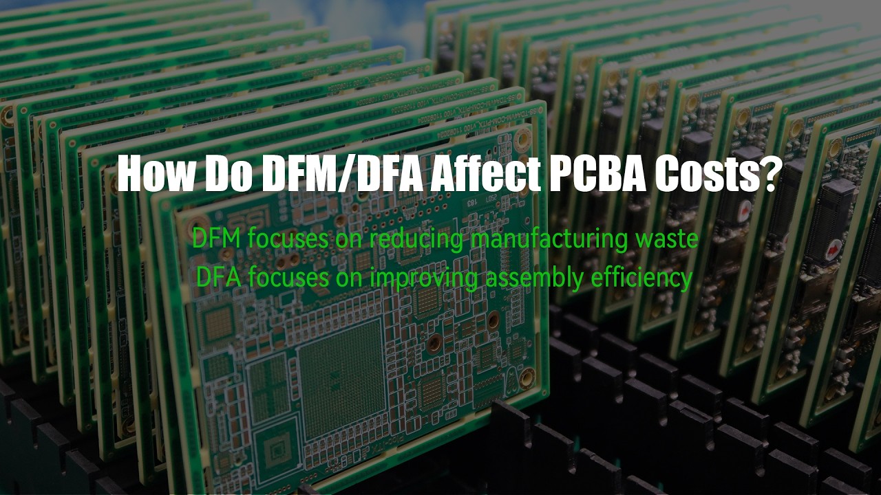 How Do DFM/DFA Affect PCBA Costs?