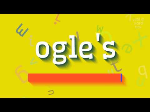 How to say "ogle's"! (High Quality Voices)