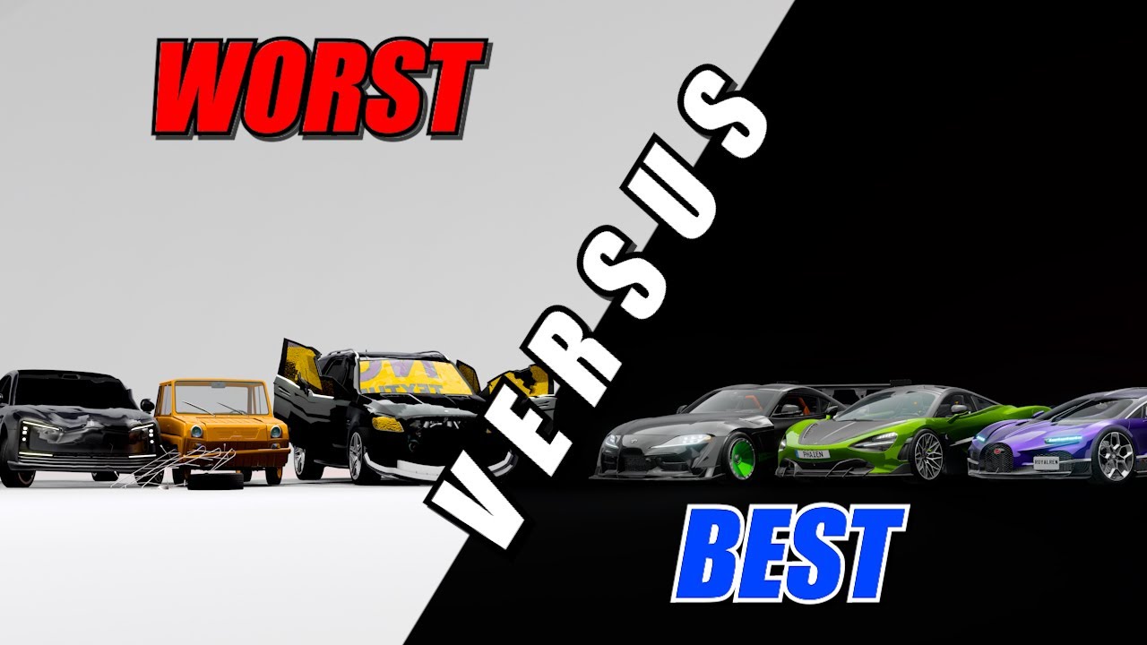 WORST Vs BEST BeamNG Mods Experience