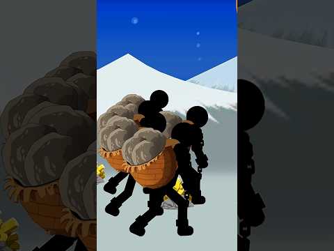 Sicklewrath, Wrathnar vs Giant Stone fight | Stick War Legacy #viral #short