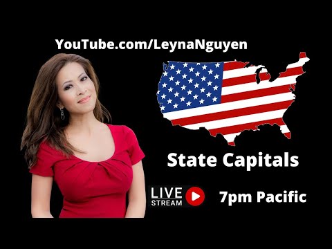 Learn the 50 State Capitals and Pronounce them with Leyna Nguyen