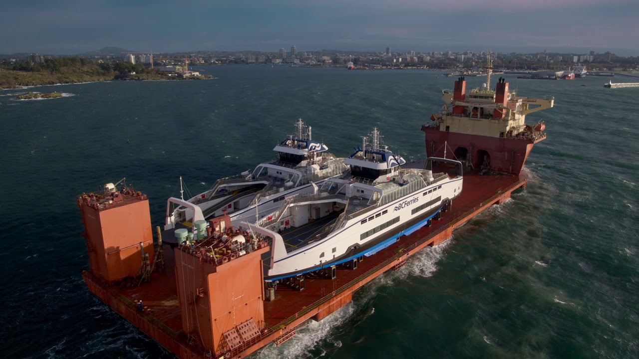 BC Ferries’ new hybrid electric ships move to Victoria - SEAWANDERER
