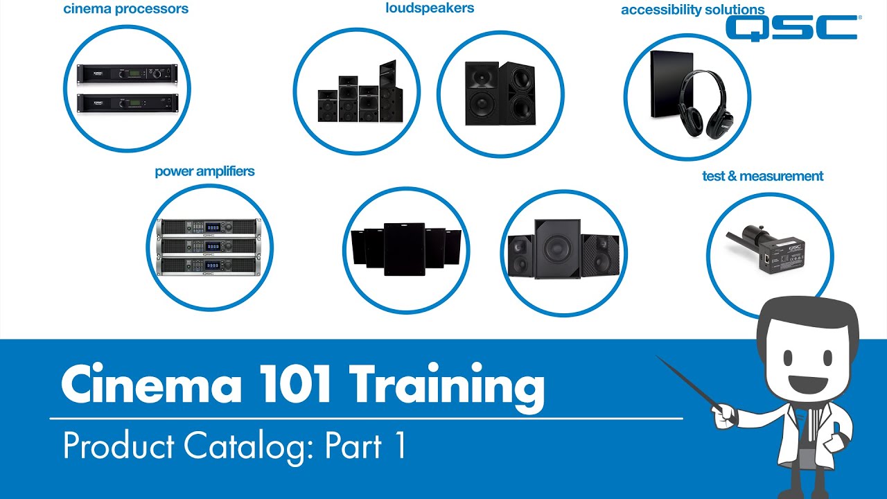 Cinema 101 Training: Product Catalog - Part 1