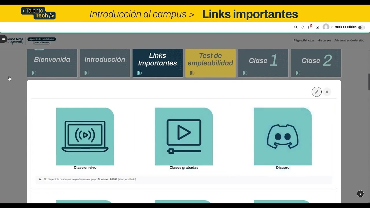 Tutorial paso a paso del campus virtual | Talento Tech