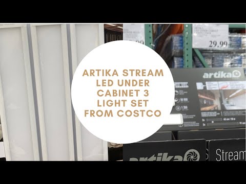 Artika Stream LED Under Cabinet 3 Light Set from Costco