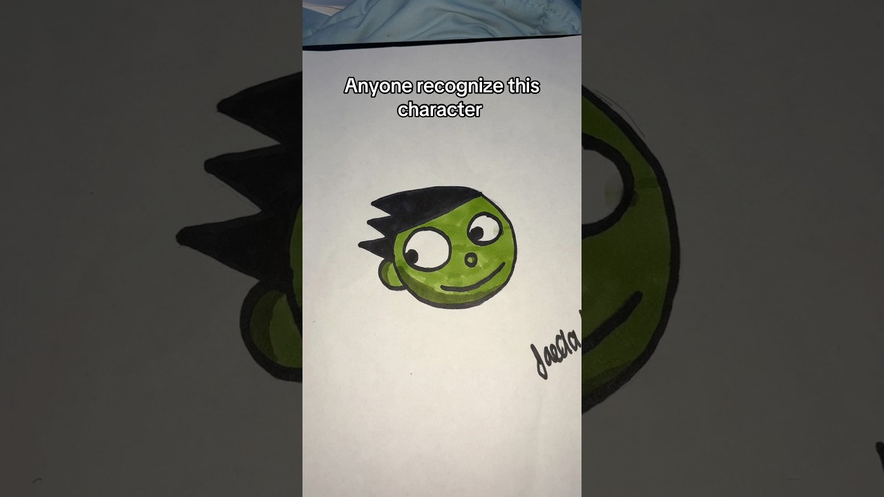 Drawing Dash from PBS kids #pbskids #pbskids #fyp #dashpbskids