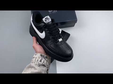 Nike Air Force 1 Low QS Black White CQ0492 001 For Sale