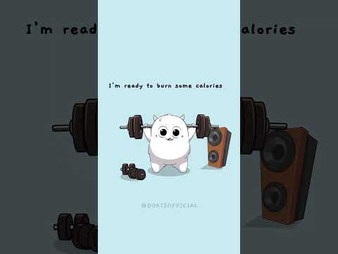 Post Thanksgiving Gym #dokis #cartoon #animation #holiday #thanksgiving #gym #workoutmotivation