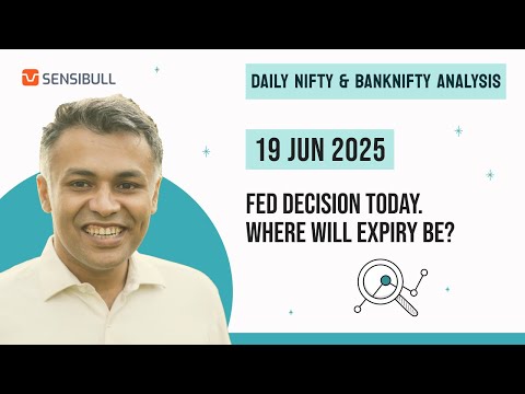NIFTY Expiry & BANK NIFTY Analysis for Tomorrow | Stock Market Outlook | 19 June 2025, Thursday