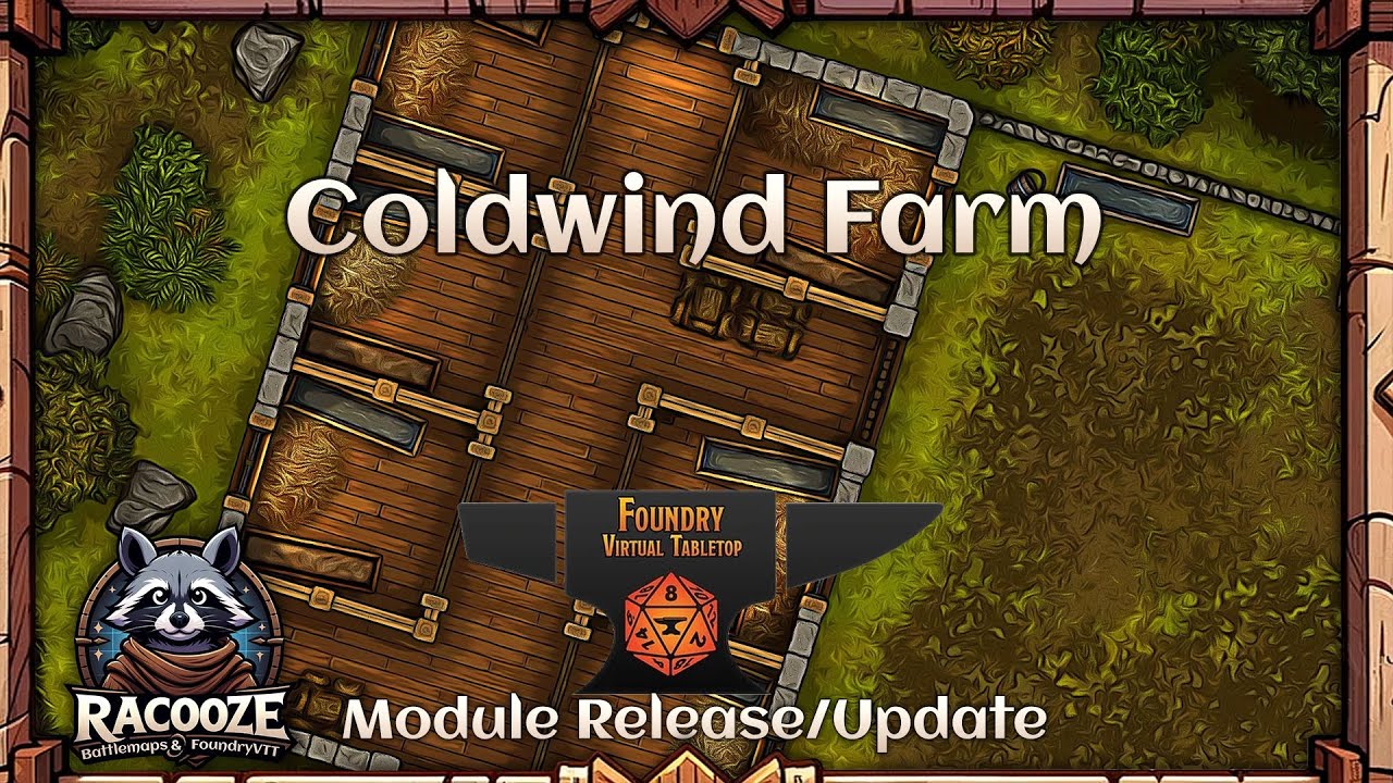 Coldwind Farm - FoundryVTT & Heroforge Timelapse