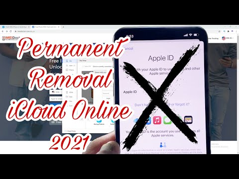 How to Permanently Remove the current iCloud account With Server Online 2021